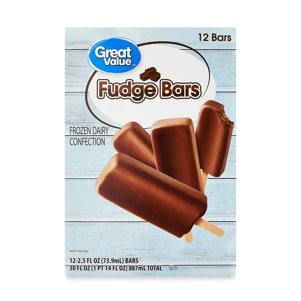 Great Value Fudge Bars, 2.5 fl oz, 12 Count is not Halal, Install ...
