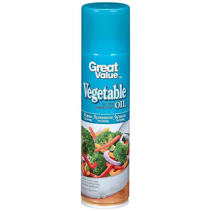 Great value Vegetable Oil Cooking Spray 227 g - ingredients missing is ...