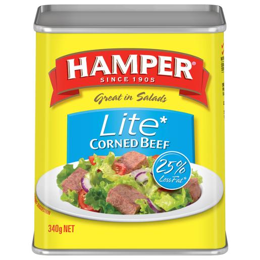 Hamper Corned beef lite 340G is not Halal, Install Mustakshif