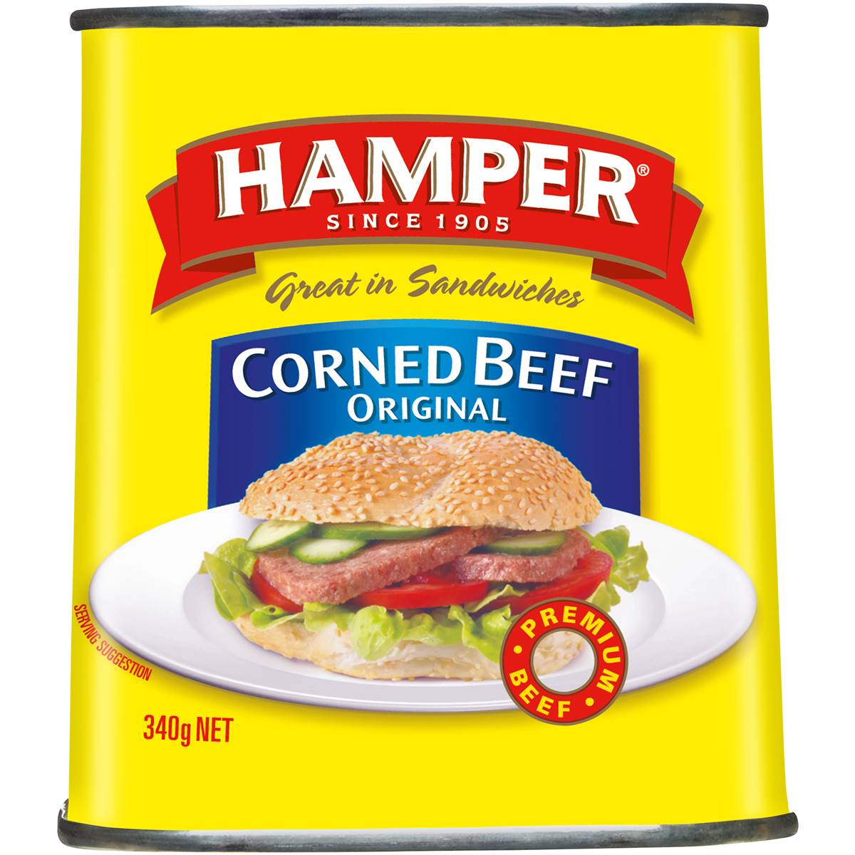 Hamper Corned Beef Original Canned Meat 340g is not Halal, Install ...