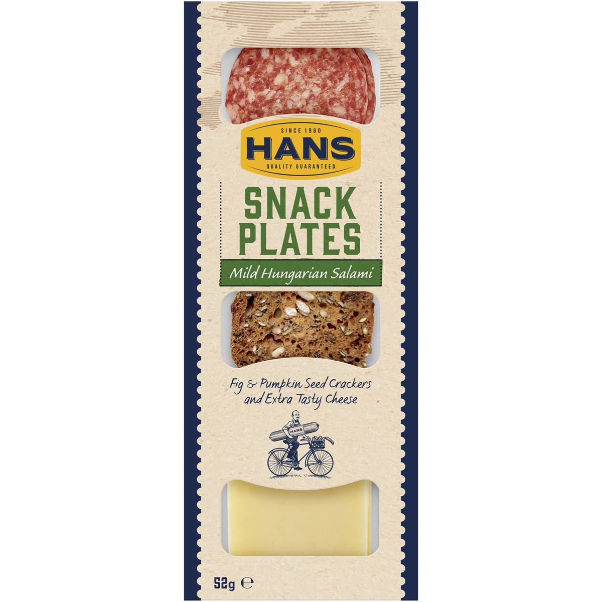 Hans Snack Plates Mild Hungarian Salami 52g is not halal | Halal Check