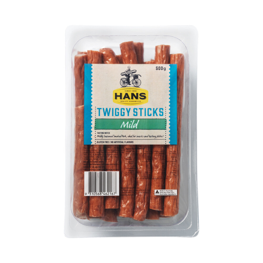 Check Halal status of Hans Twiggy Sticks Mild | 500g, Install Mustakshif