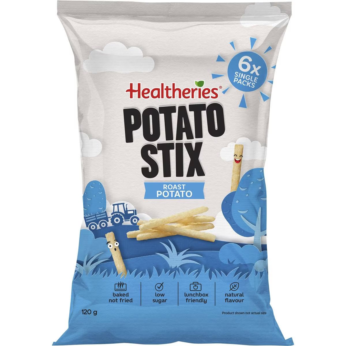 Healtheries Potato Stix Roast Multipack Chips Kids Lunchbox Snacks 20g ...