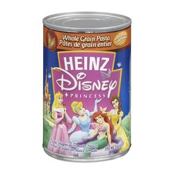 Heinz HEINZ Whole Wheat Pasta Shapes In Tomato Sauce, Disney Princess ...