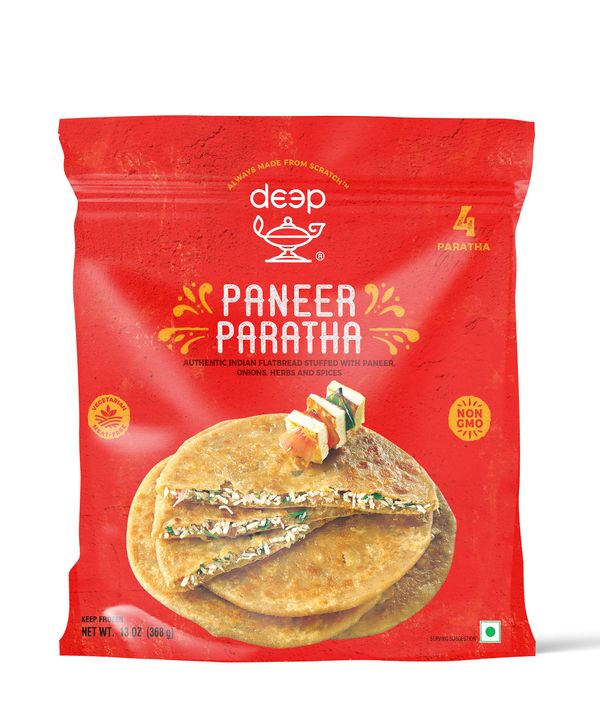 Deep Homestyle Paneer Paratha 4p - 13oz is Halal, Install Mustakshif