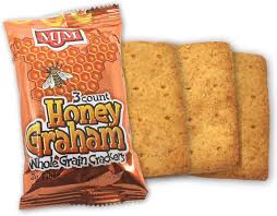 MJM Honey Graham Crackers - Box of 50 Packs is Halal, Install Mustakshif