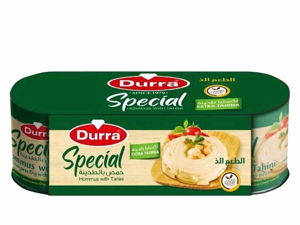 Durra Chickpea paste Hummus 220g*3 is Halal, Install Mustakshif