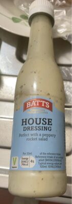 Batts House dressing - 250ml is Halal, Install Mustakshif