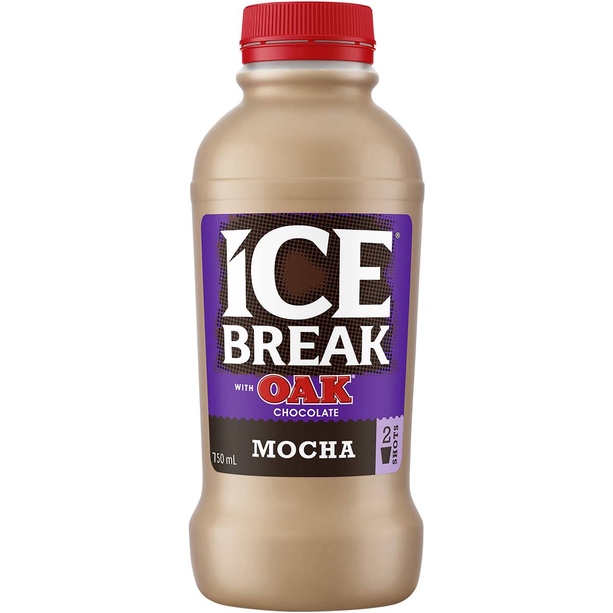 Ice Break Mocha - Oak Iced Coffee Flavoured Milk 750ml is not Halal ...