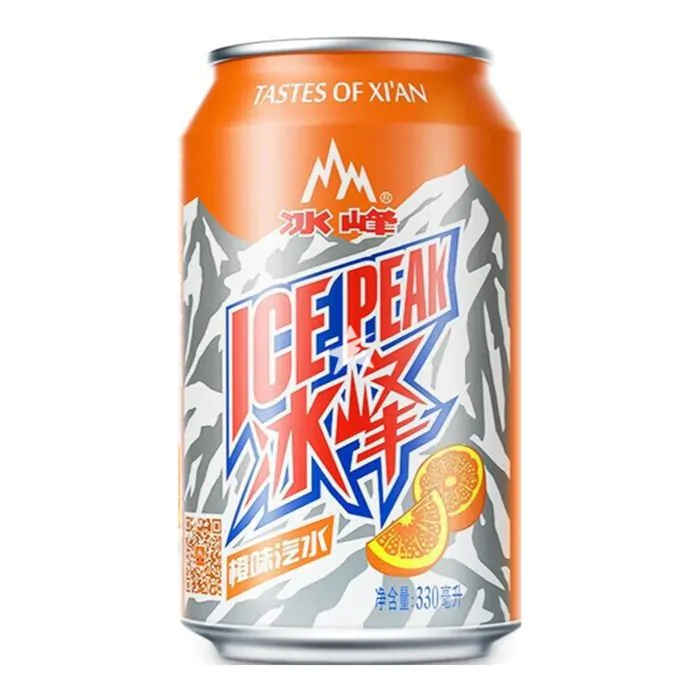 Check Halal status of Ice Peak Soda Drink Orange Flavour 330ml, Install ...