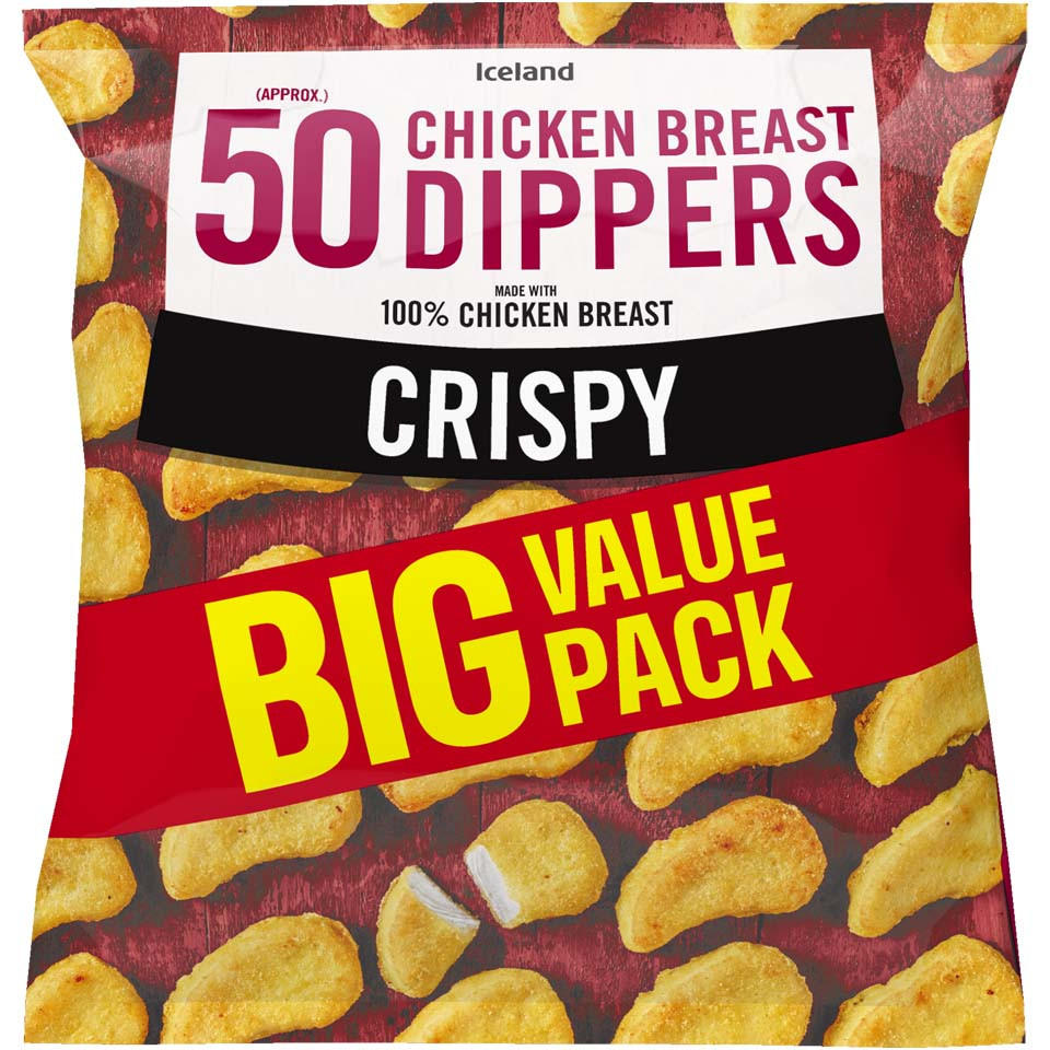 Check Halal status of Iceland 22 (approx.) Crispy Chicken Breast ...