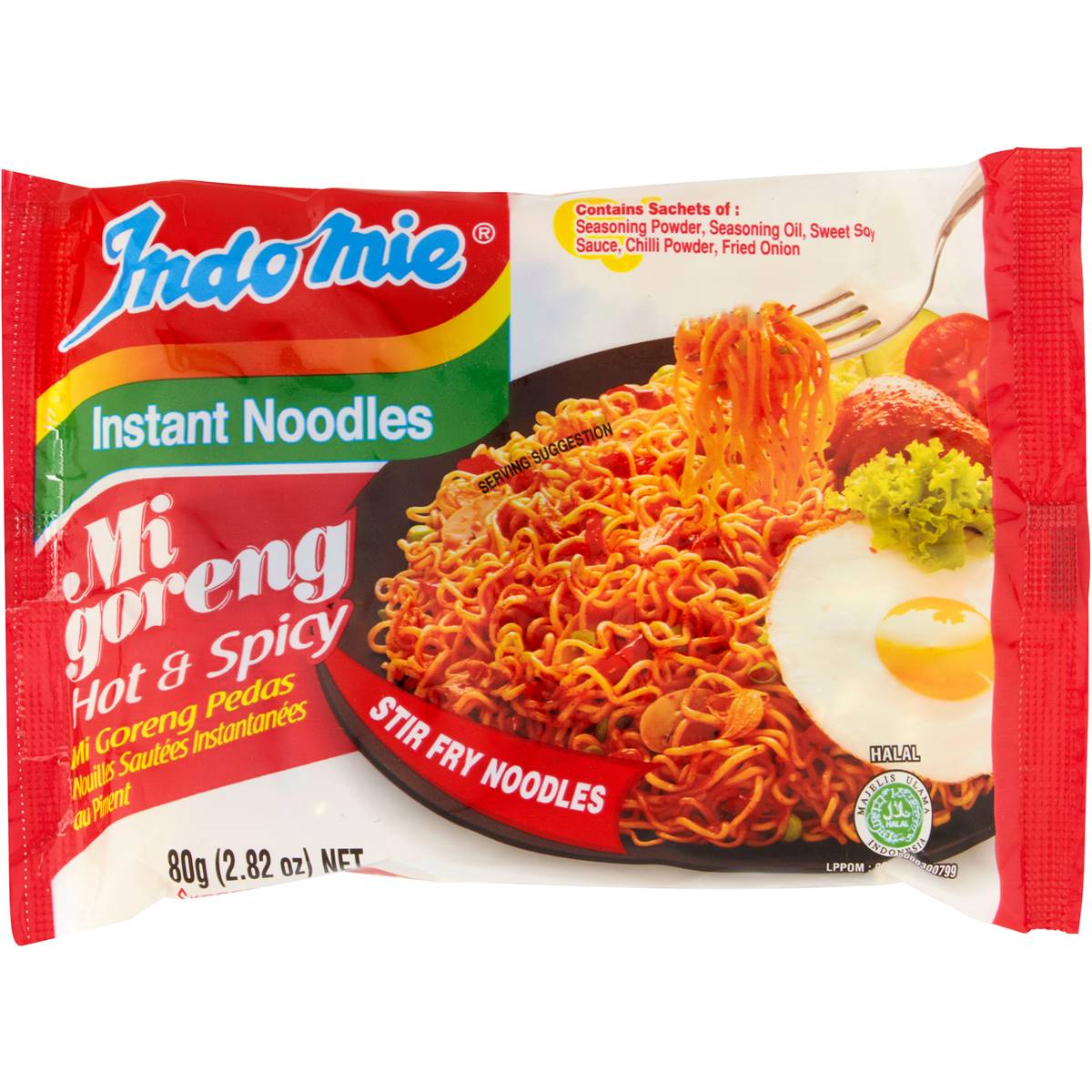 Indomie Instant Noodles Hot & Spicy Mi Goreng 80g is Halal, Install ...