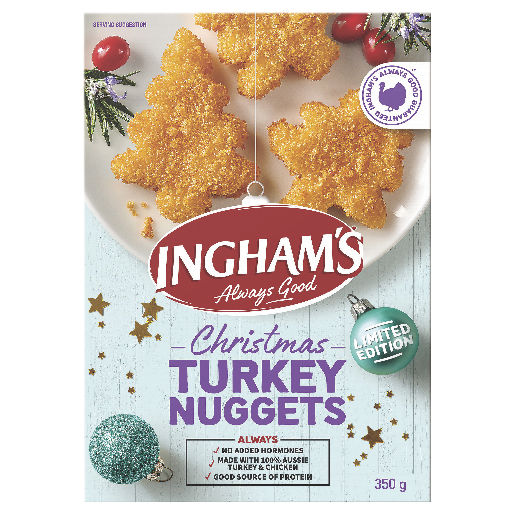 Ingham’s Christmas Turkey Nuggets Limited Edition 350g is not halal ...