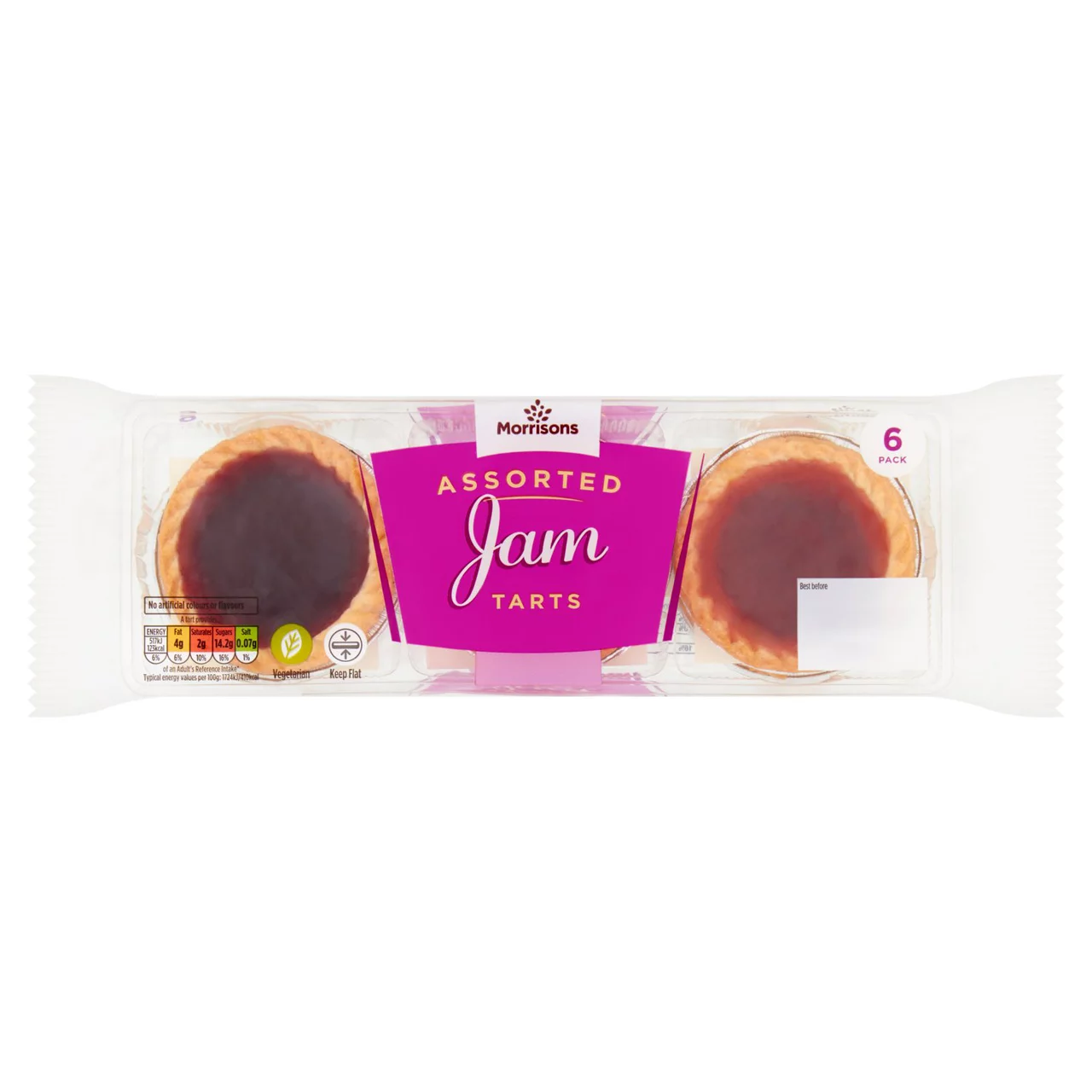 Check Halal status of Morrisons Assorted Jam Tarts, Install Mustakshif