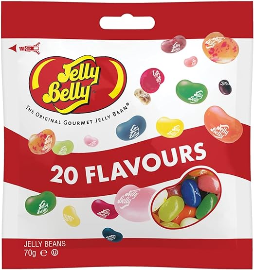 Jelly Belly 20 Assorted Flavours Bag 70g is not Halal, Install Mustakshif