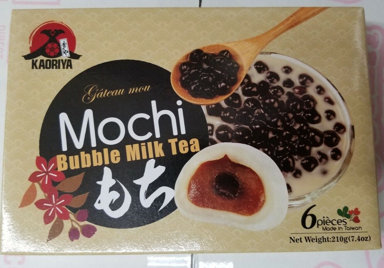 kaoriya Bubble Boba Tapioca Milk Tea Dessert Daifuk Mochi rice cake ...