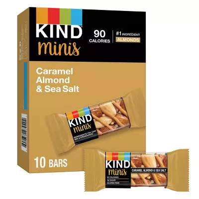 Kind minis KIND Minis Caramel Almond Sea Salt - 7oz/10ct is halal ...