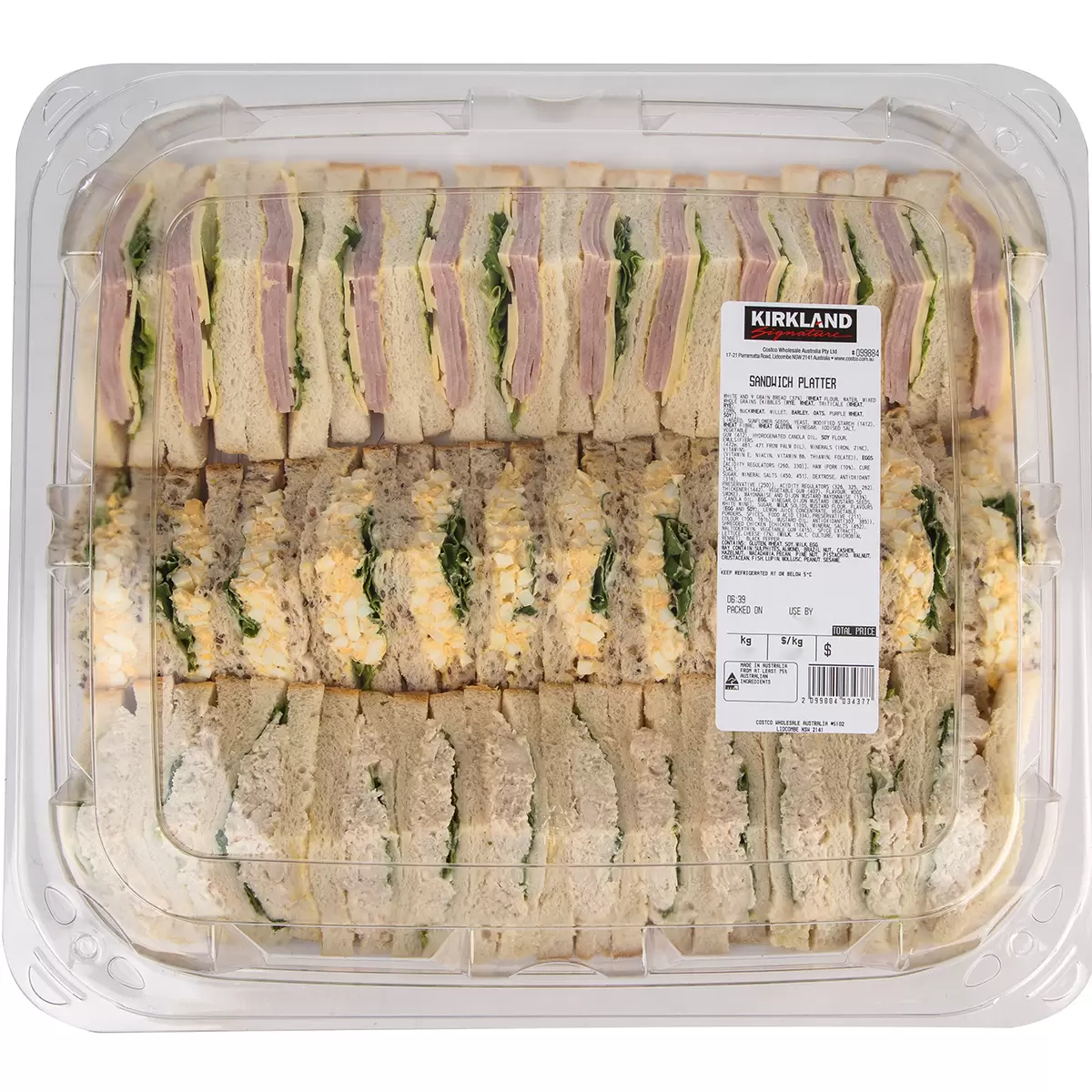 Check Halal status of Kirkland Signature Sandwich Platter -15kg ...