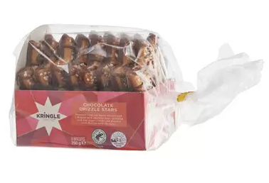 Check Halal status of Kringle & Co. Chocolate Drizzle Stars 250g ...