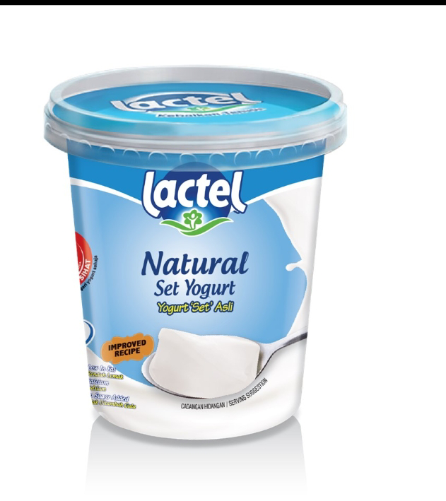 Lactel LACTEL NATURAL SET YOGURT 470G is Halal, Install Mustakshif