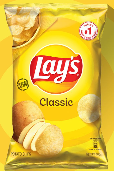 Lay's Classic Potato Chips 100g is Halal, Install Mustakshif