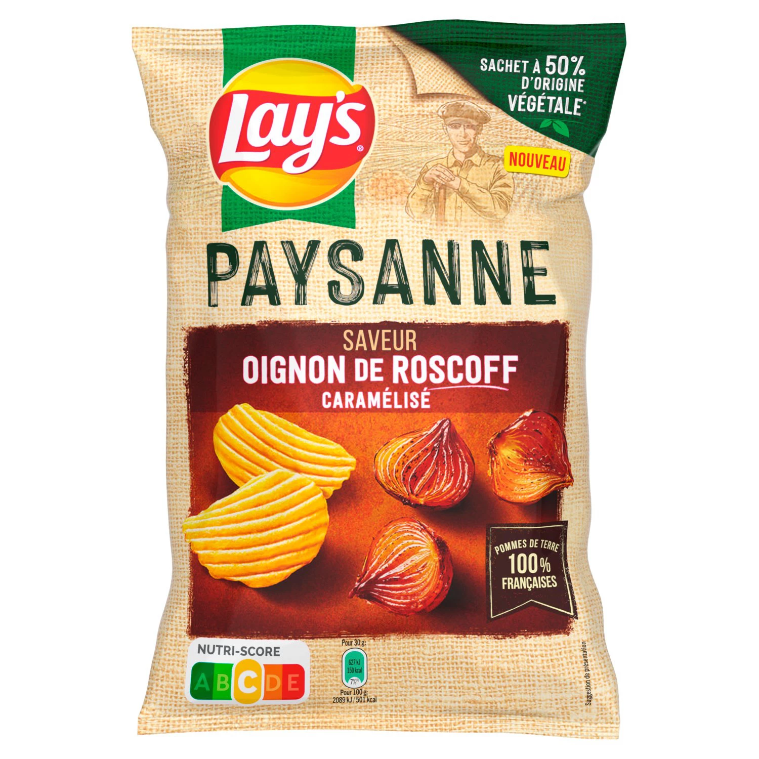Check Halal status of Lay's Chips peasant recipe flavor onions of ...