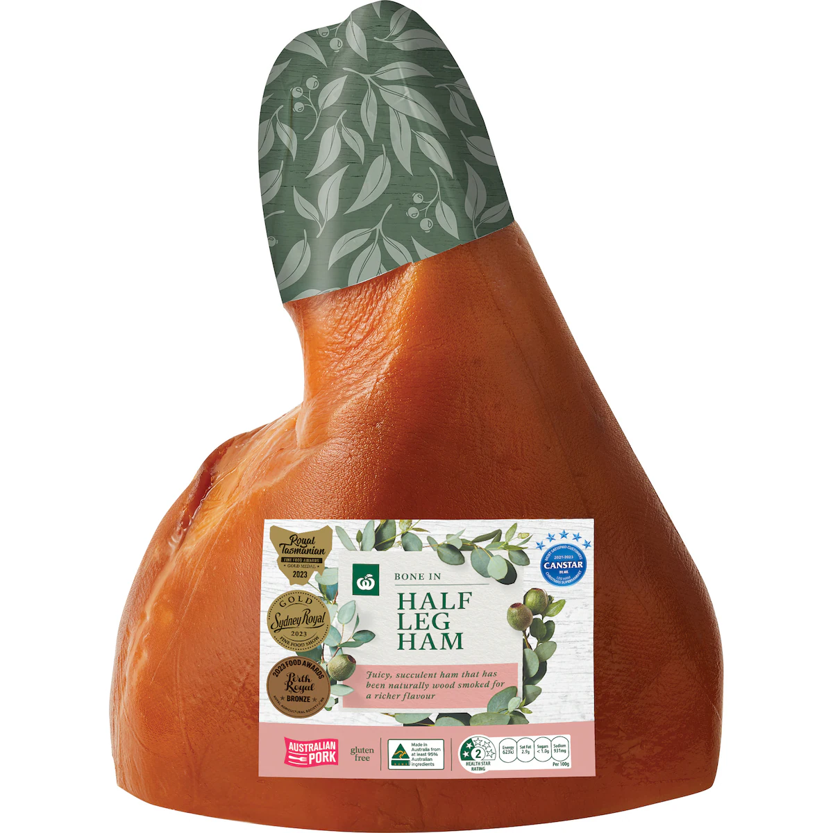 Woolworths Bone In Half Leg Ham 2.8kg - 6.5kg is not Halal, Install ...