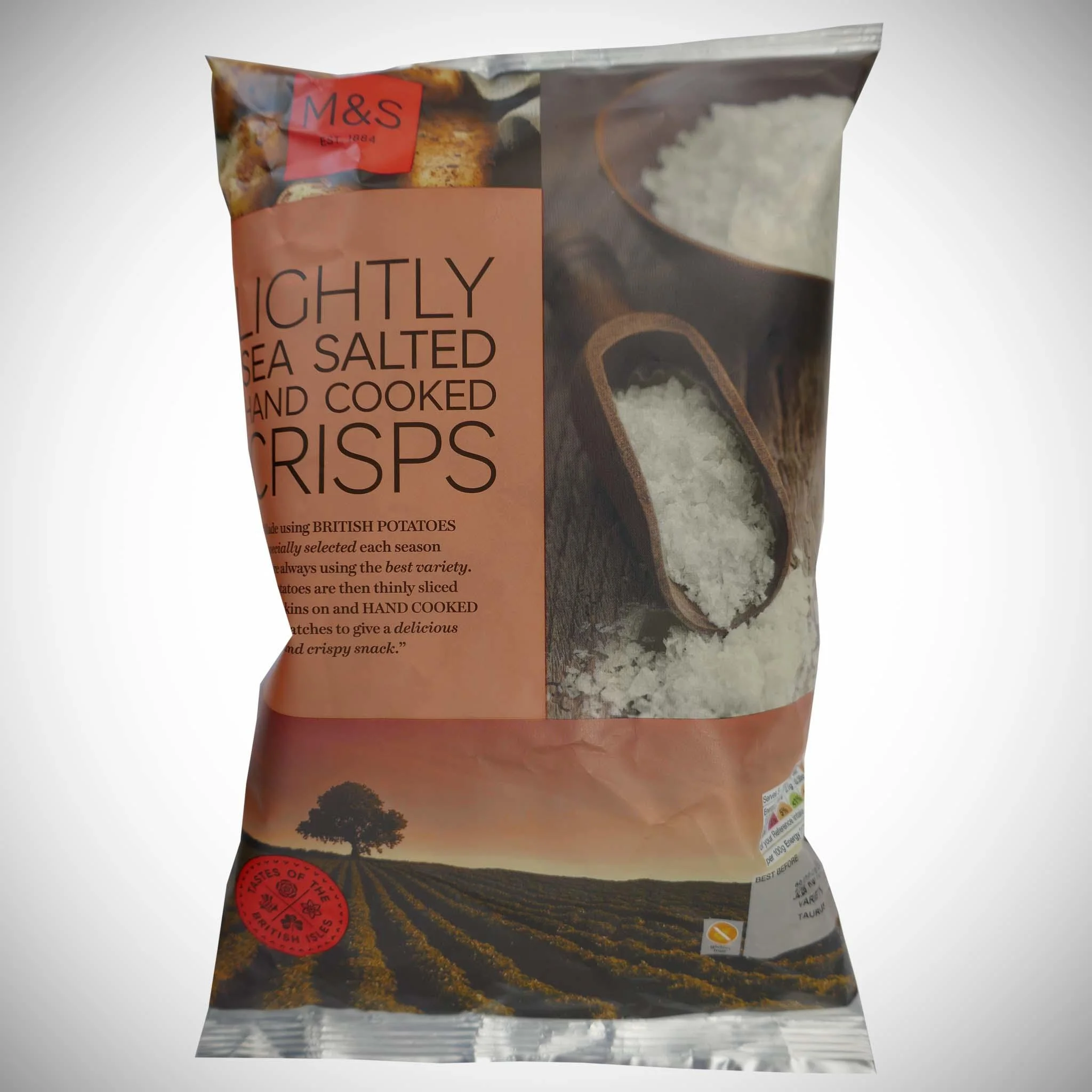 LIGHTLY SALTED HANDCOOKED CRISPS 150G is Halal, Install Mustakshif