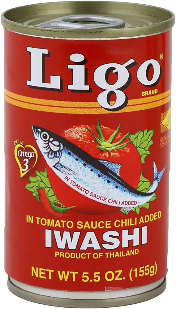 Check Halal status of Ligo Sardine Tomato Boiled Chili, 5.5 oz (155 g ...