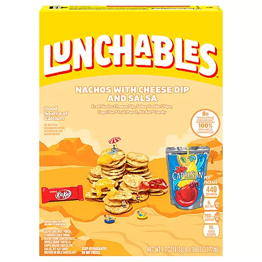 Lunchables Nachos With Cheese Dip And Salsa 133 g is not Halal, Install ...