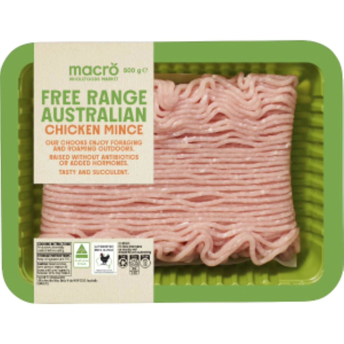 Macro foods Macro Free range Australian chicken mince is not Halal ...