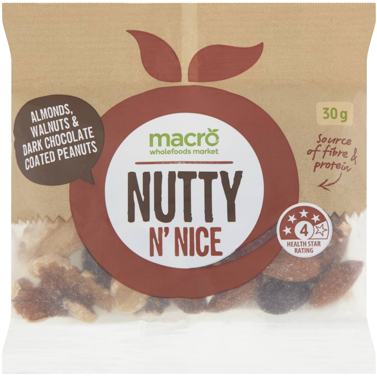Macro Nutty N' Nice Mix 30g is halal suitable | Halal Check