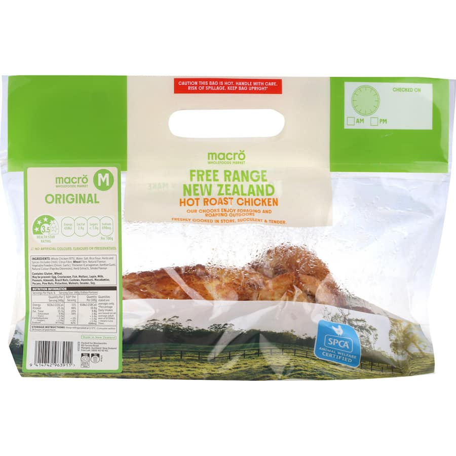 macro Wholefoods market Macro Free Range Hot Roast Chicken Medium is ...