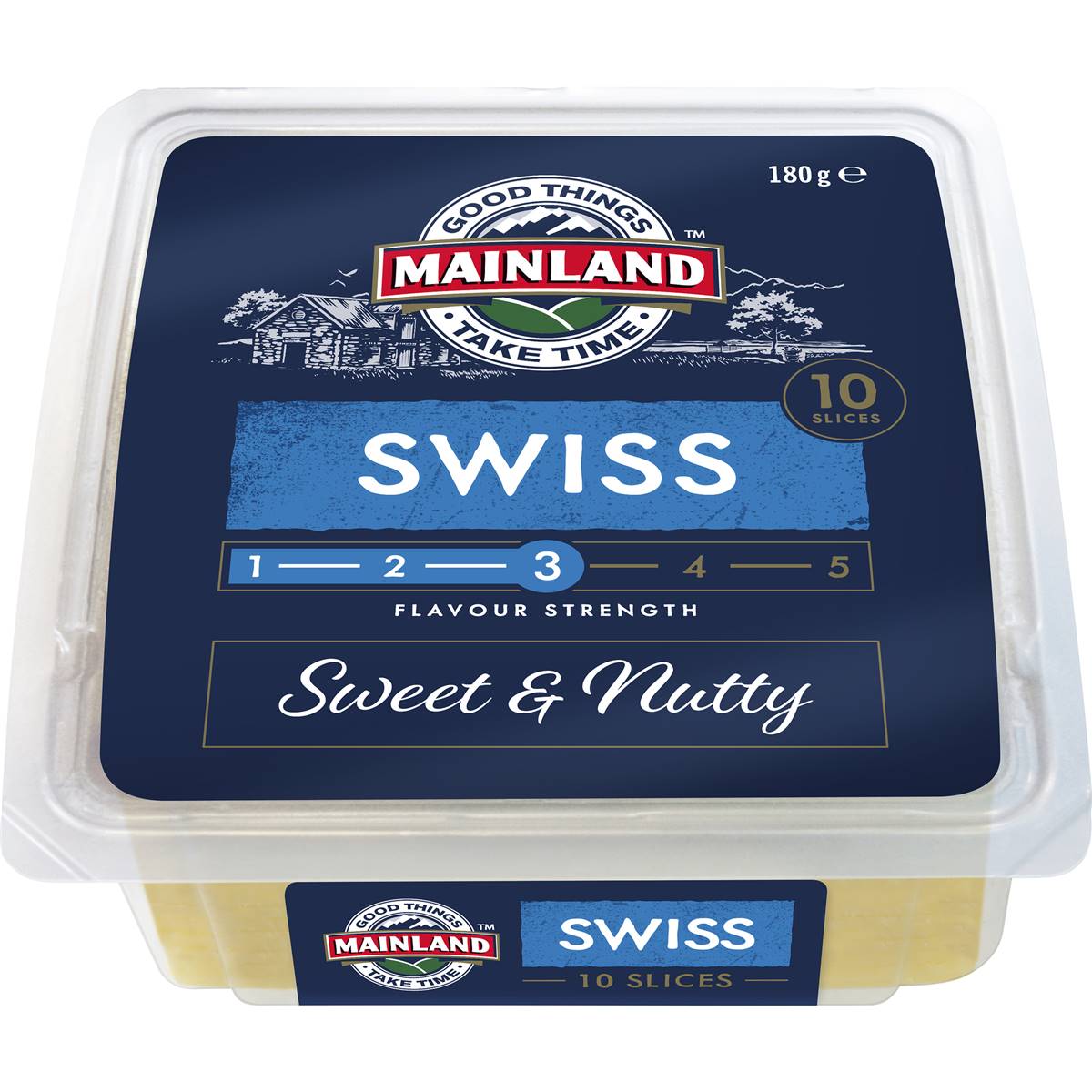 Check Halal status of Mainland Swiss Cheese Slices 180g, Install Mustakshif