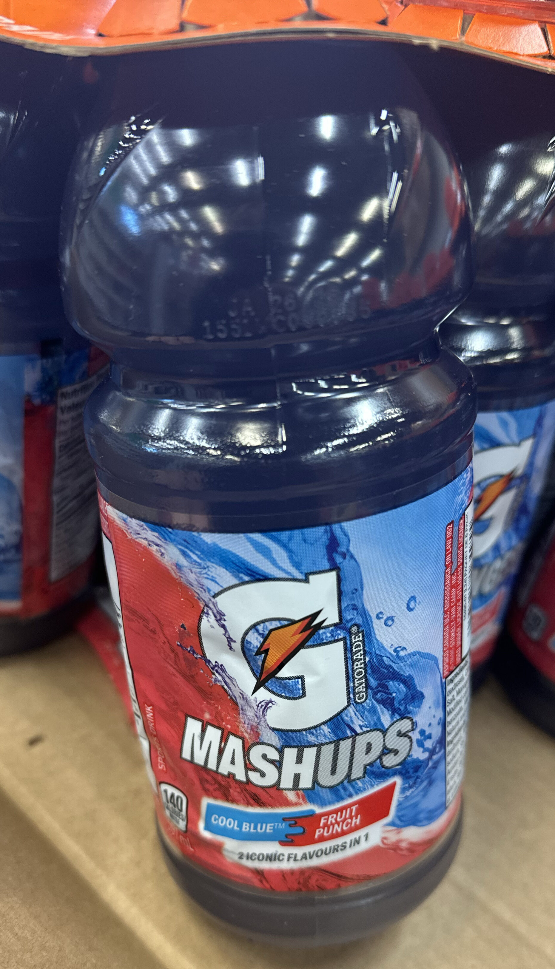 Gatorade Mashups Cool Blue Fruit Punch 591 ml is not Halal, Install ...