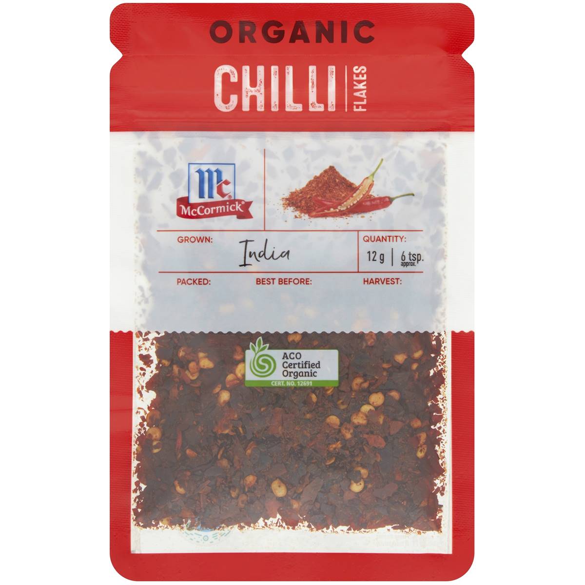 Check Halal status of Mccormick Organic Chilli Flakes 12g, Install ...