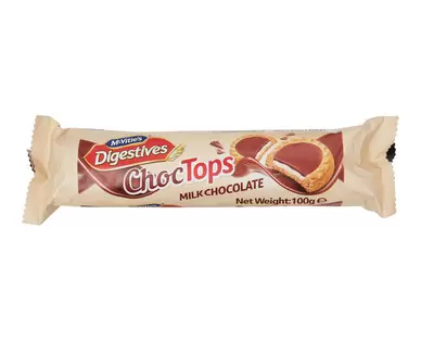 Check Halal status of Mcvitie's Digestives Choc Tops Milk Chocolate ...