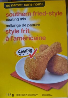 No Name Southern Fried- Style Coating Mix 142g is halal suitable ...