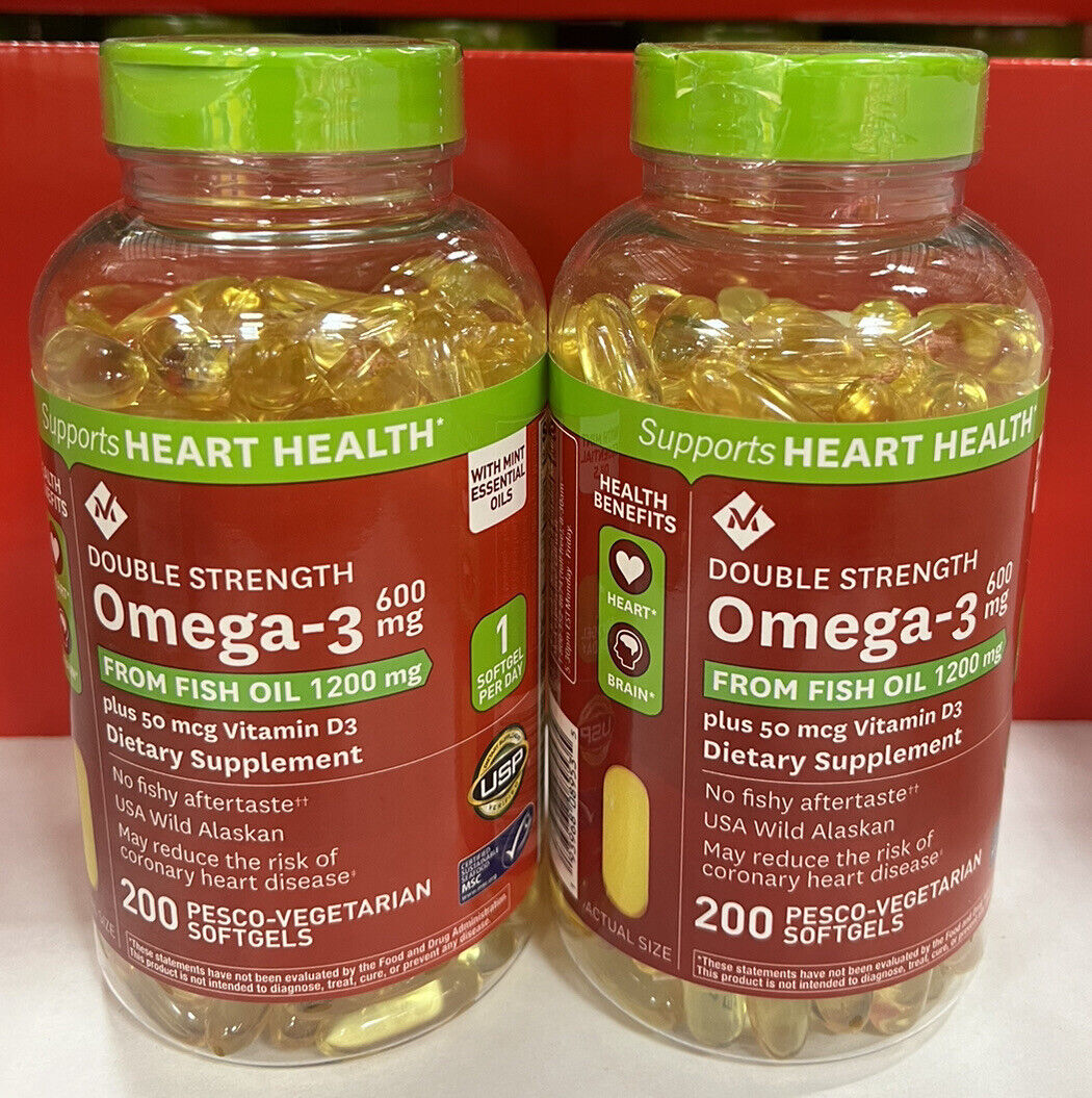 Check Halal status of Member's Mark 600mg Omega 3 From Fish Oil 50 Mcg ...