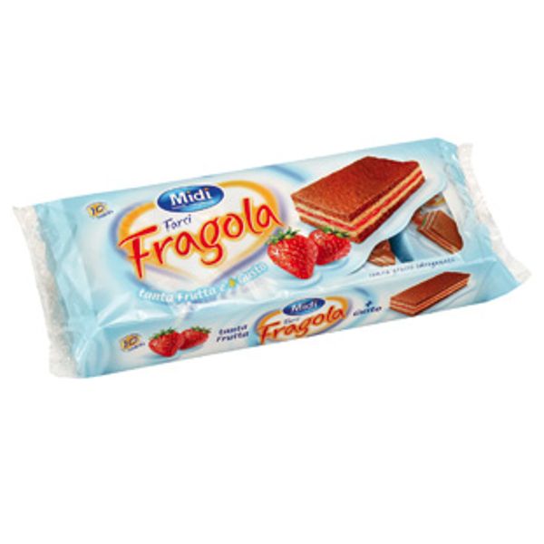 Check Halal status of Midì Midi Farci Fragola Snack With Strawberry ...