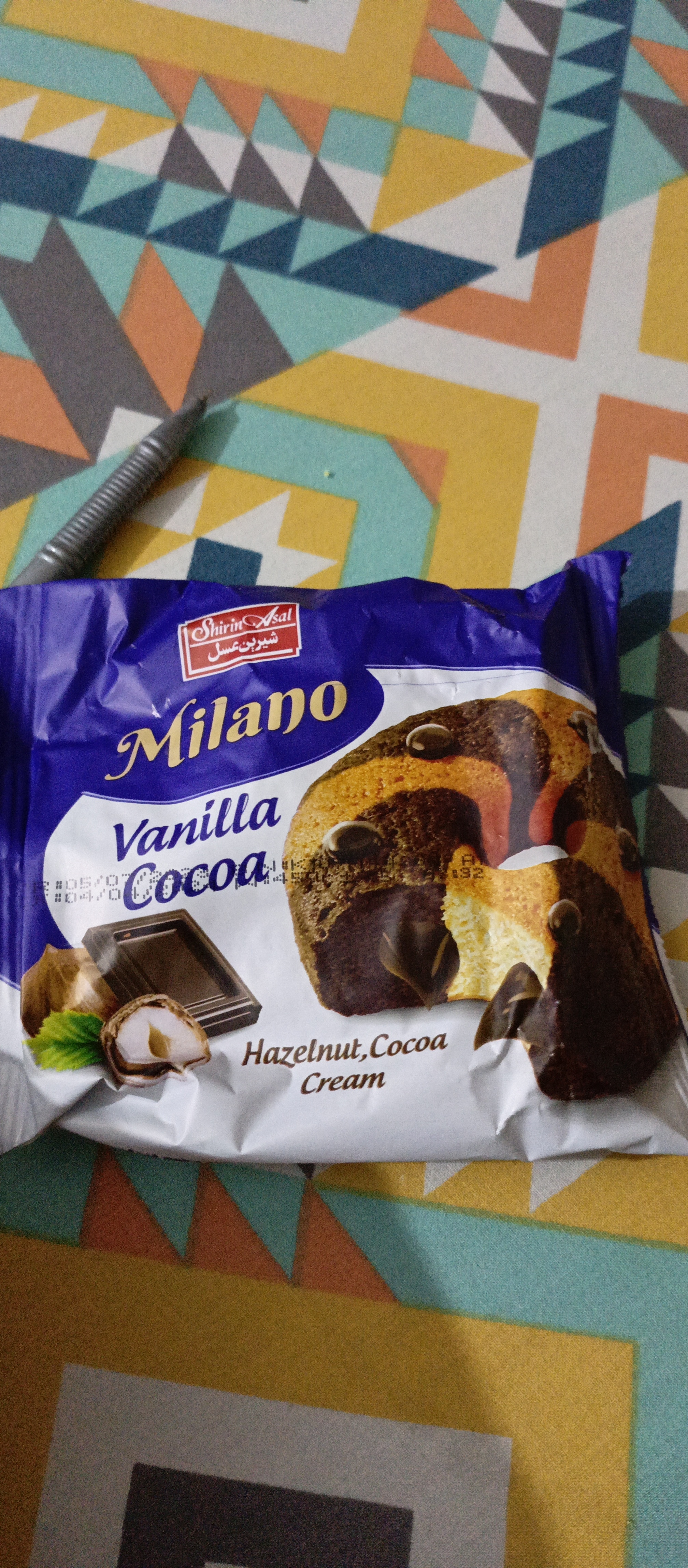 MILANO Nut cake with cocoa cream and hazelnut Milano 50 grams - MISSING ...