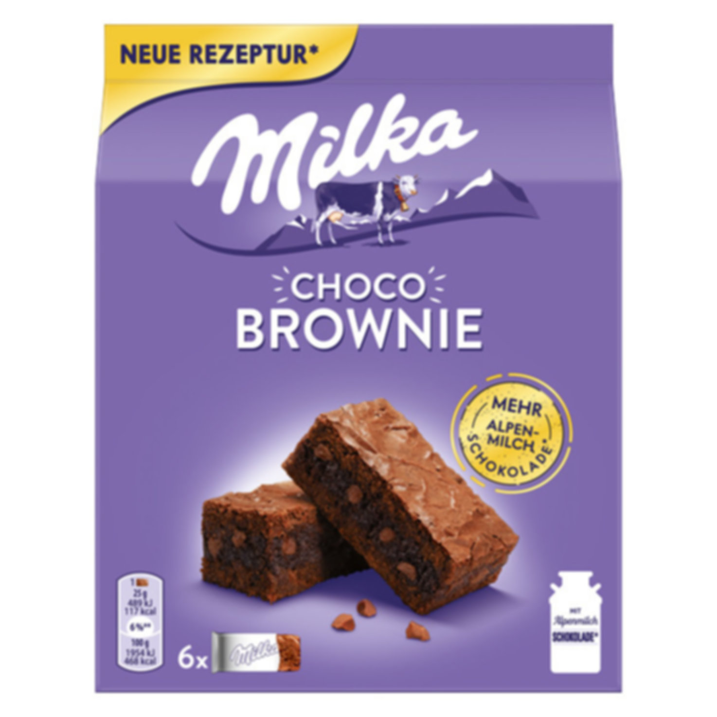Check Halal status of Milka Choco Brownie 150g, Install Mustakshif