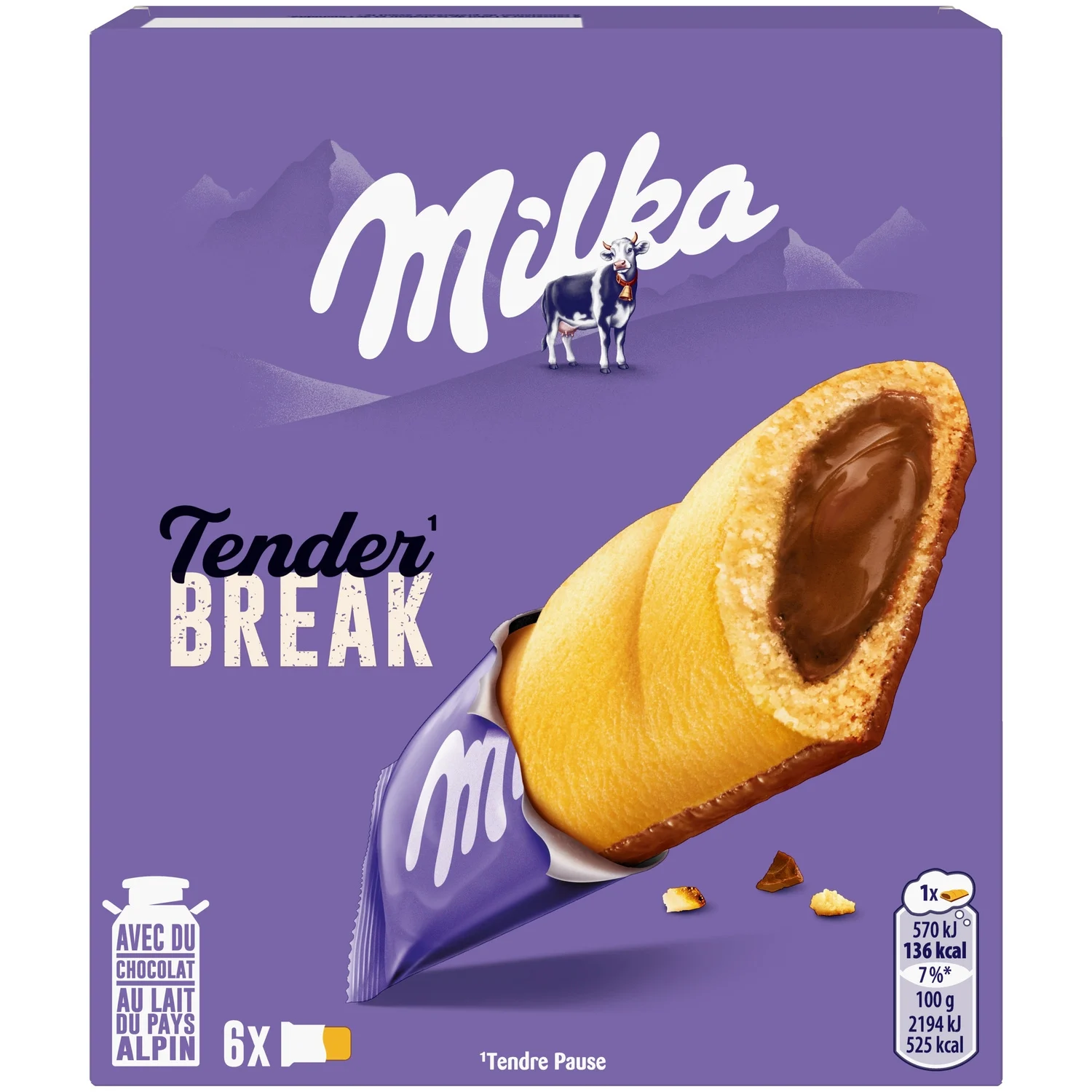 Milka Tender Break Milk Chocolate Filled Bar Cookies 156g is not Halal ...