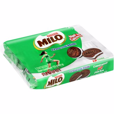 Milo Sandwich Cookies - Choco & Milk is not Halal, Install Mustakshif