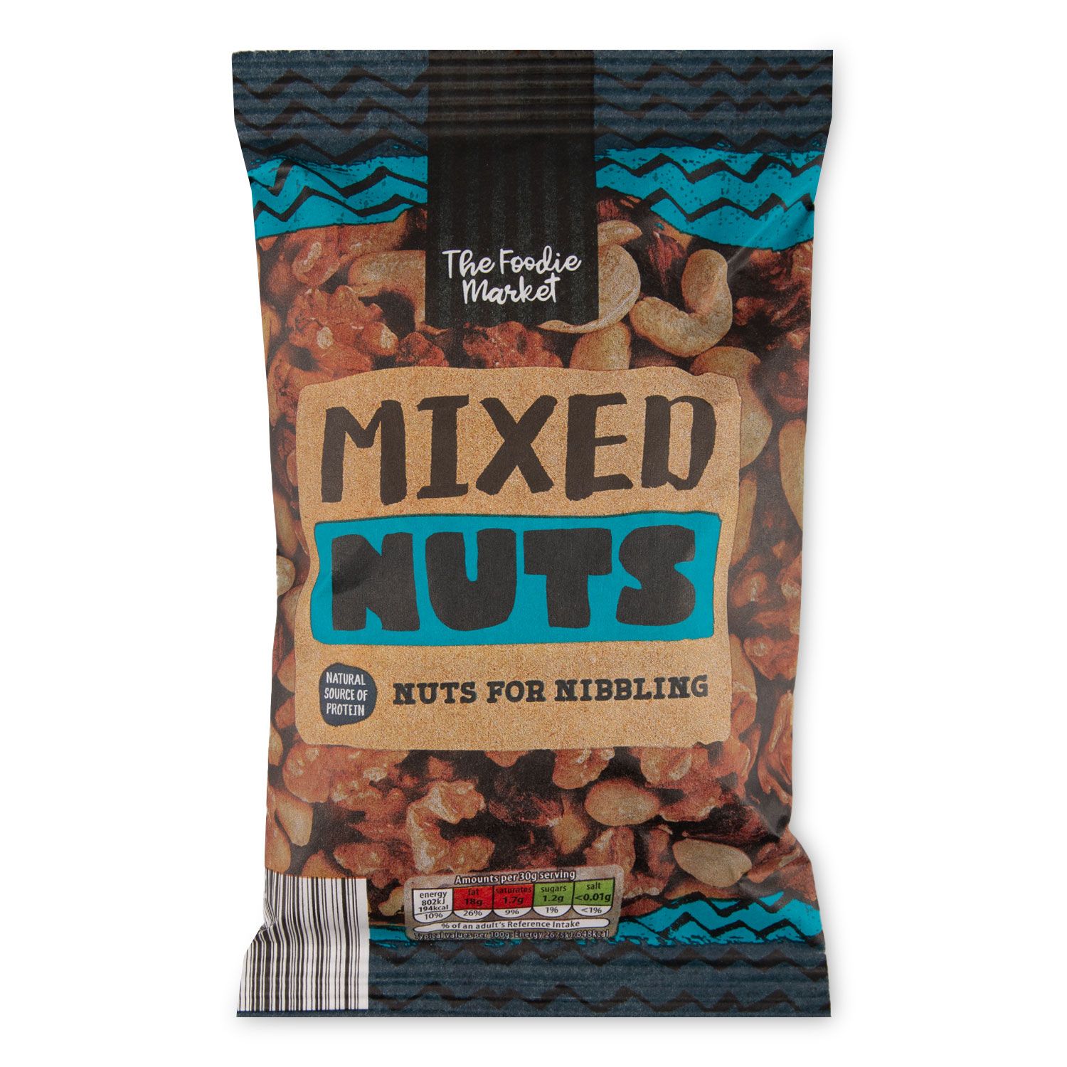 The foodie market Mixed Nuts 200g is Halal, Install Mustakshif