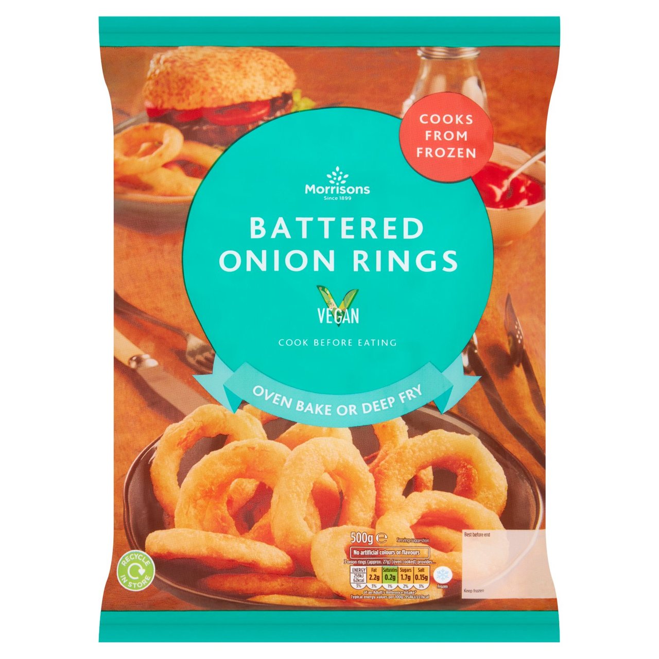 Check Halal, vegan, vegetarian status of Morrisons Battered Onion Rings ...