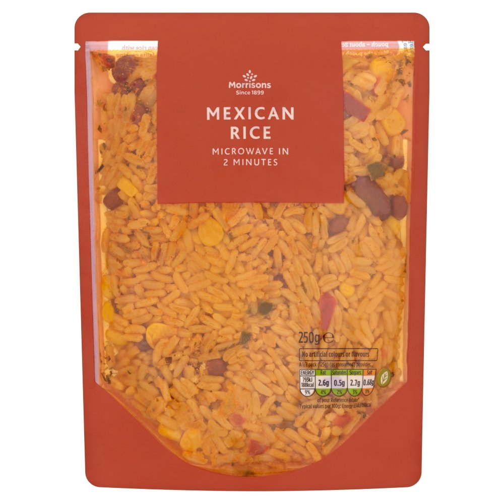 Morrisons Mexican Micro Rice 250g is not halal | Halal Check