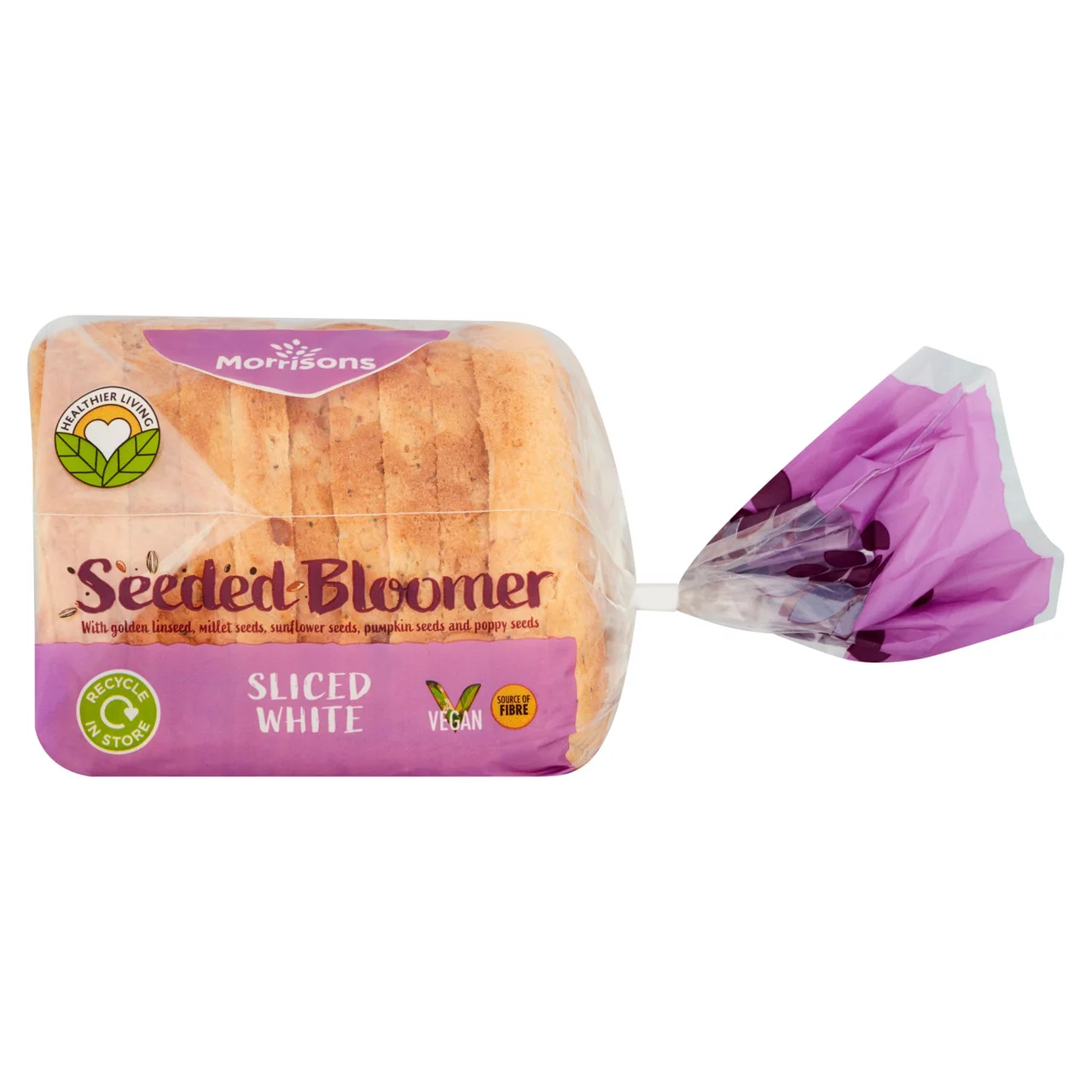 Morrisons Seeded Sliced Bloomer 400g is Halal, Install Mustakshif