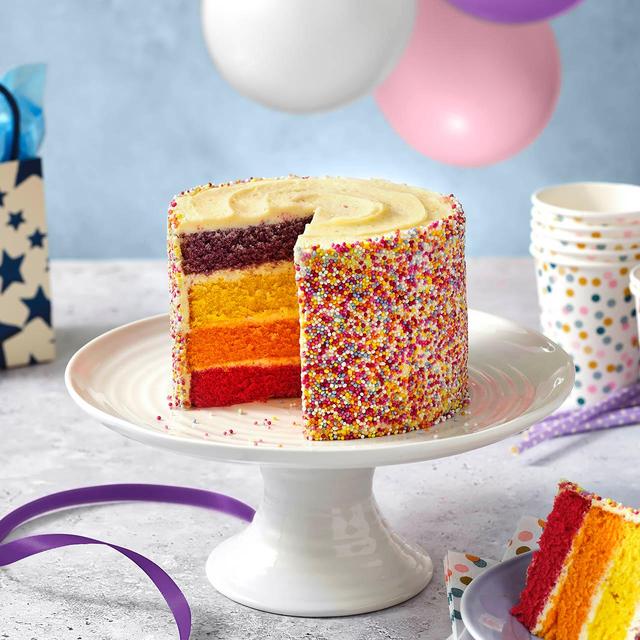 Check Halal status of M&S Rainbow Layer Cake, Install Mustakshif