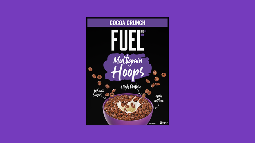 Fuel 10K Multigrain Hoops Cocoa Crunch 350 g is Halal, Install Mustakshif